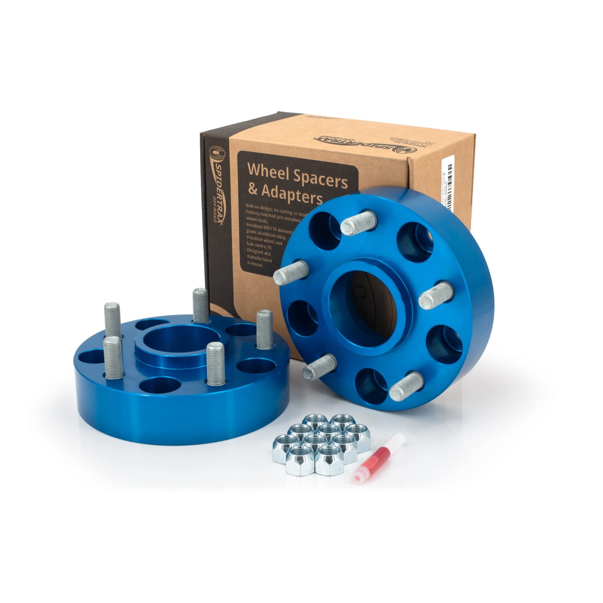 Spidertrax WHS010 Blue Wheel Spacer Kit - Walmart.com