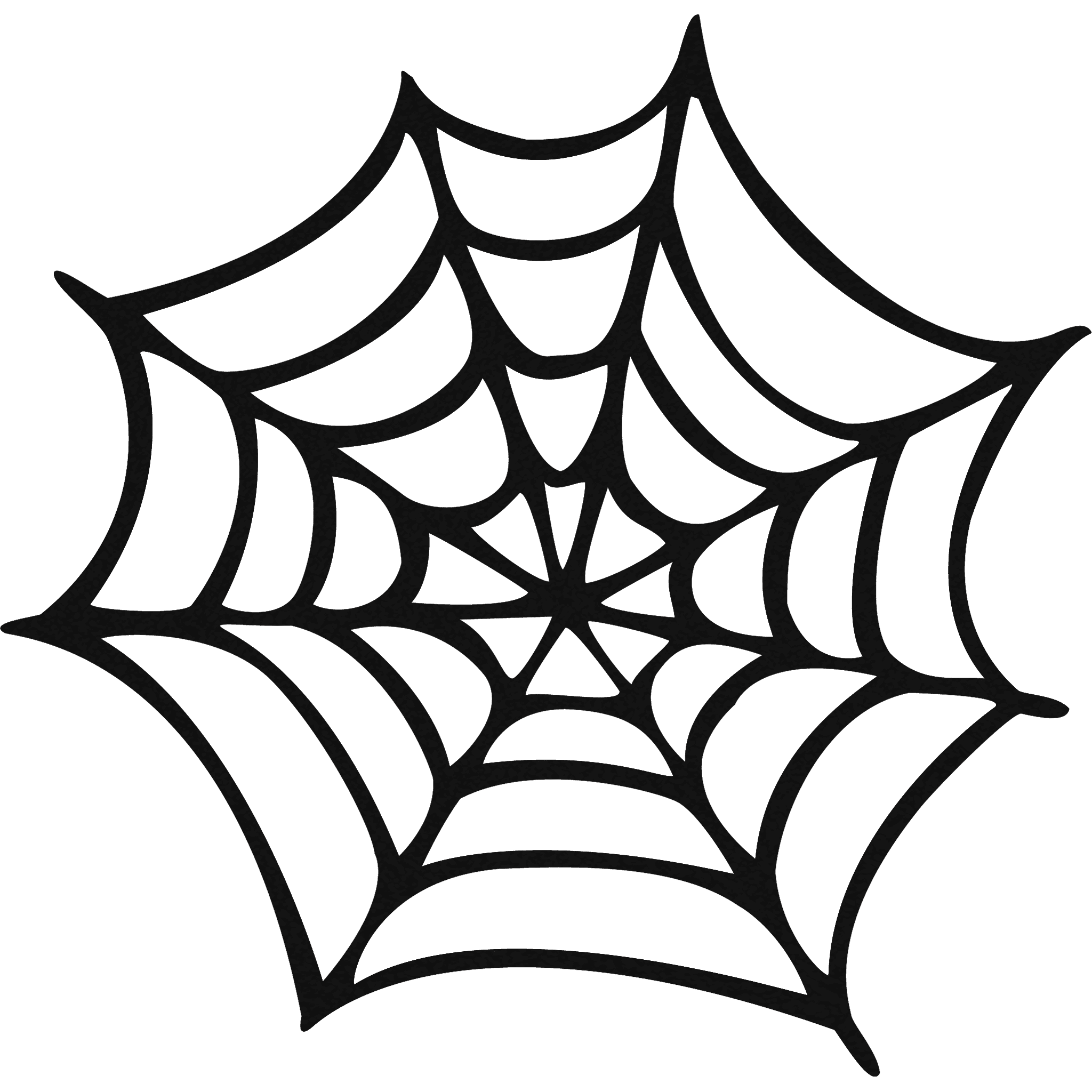 Metal Spider Web Art