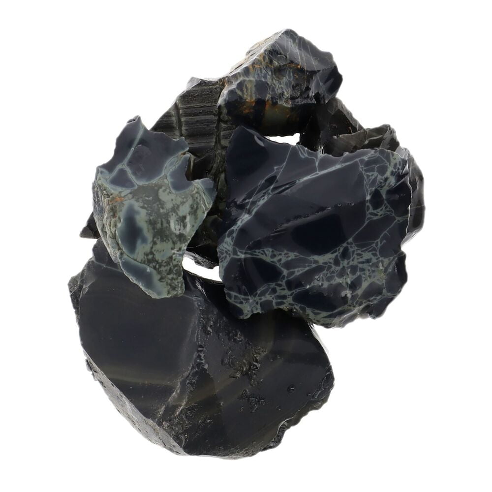 Spiderweb Obsidian - Rough Rocks for Tumbling - Dispelling Fear and ...