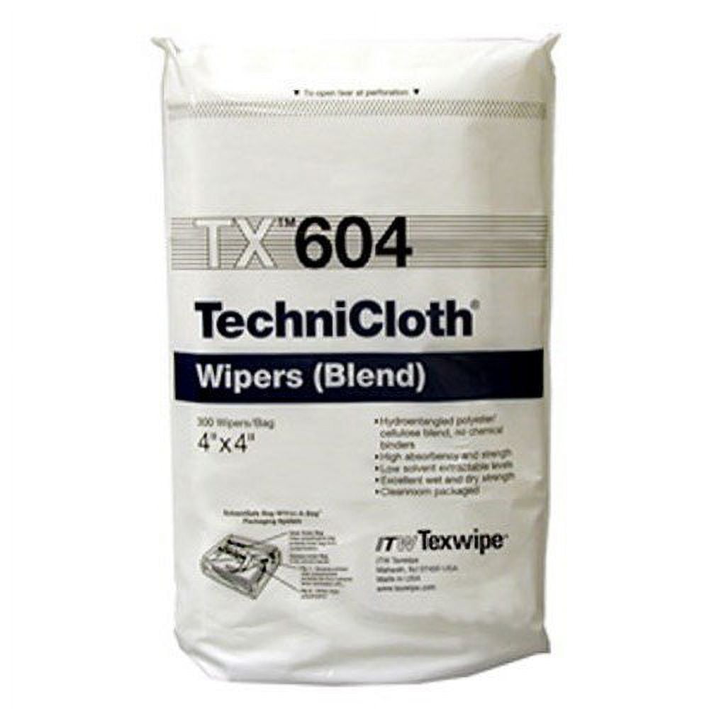 TX604 TECHNICLOTH 4"X4" 1200/WIPERS - Walmart.com