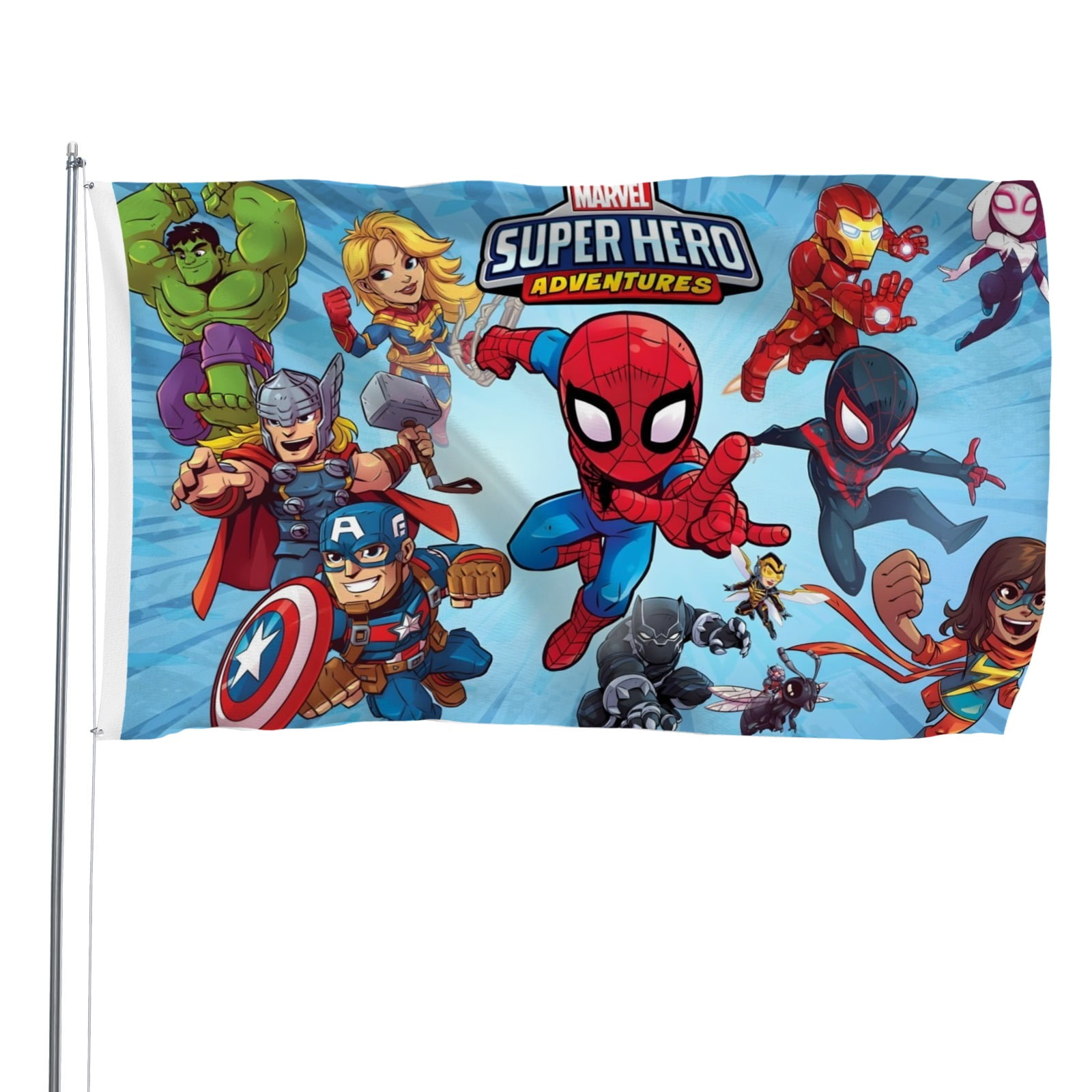 Spidey and his Amazing Friends-themed Printed Flag Perfect gift for ...