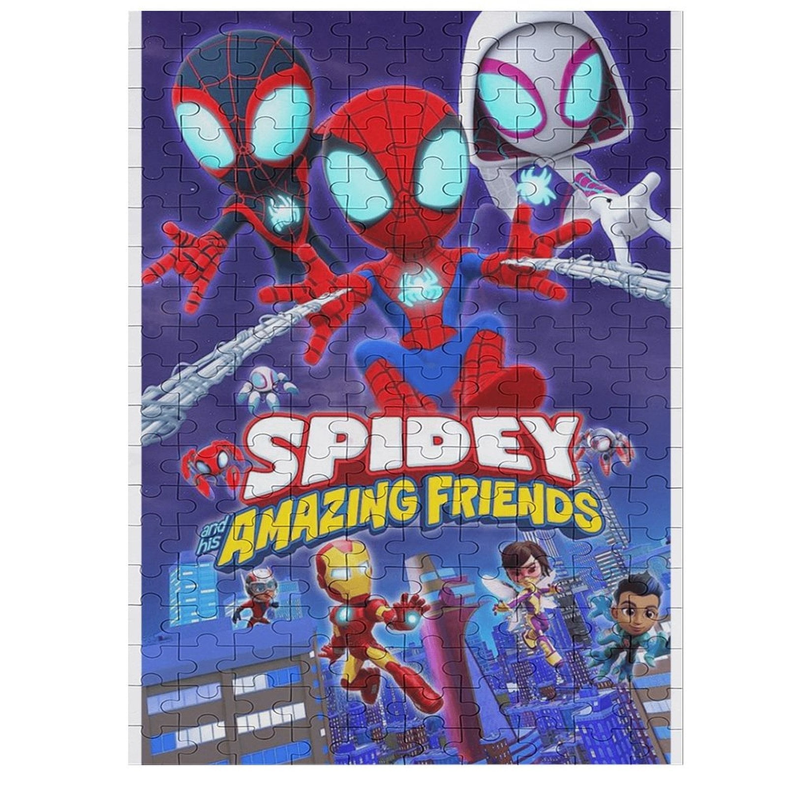 Spidey And His Amazing Friends (6) Christmas Jigsaw Puzzles ...