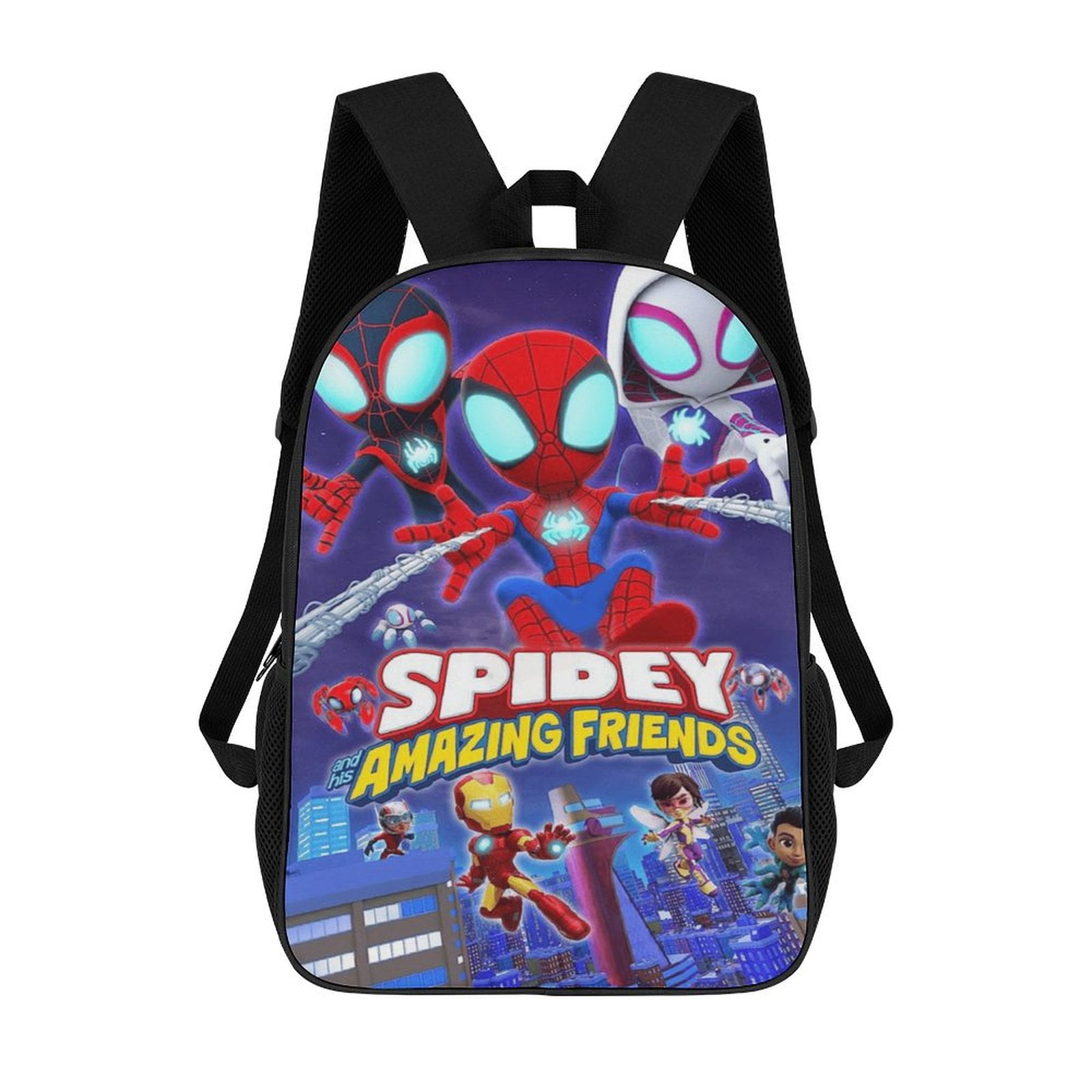 Spidey And His Amazing Friends Backpack for Men Women Anime Gift Spidey ...