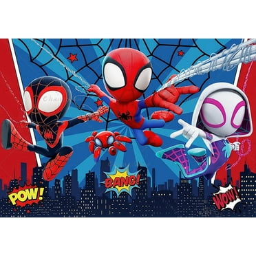 Spidey and his Amazing Friends school Poster Wall Decor Birthday Banner ...