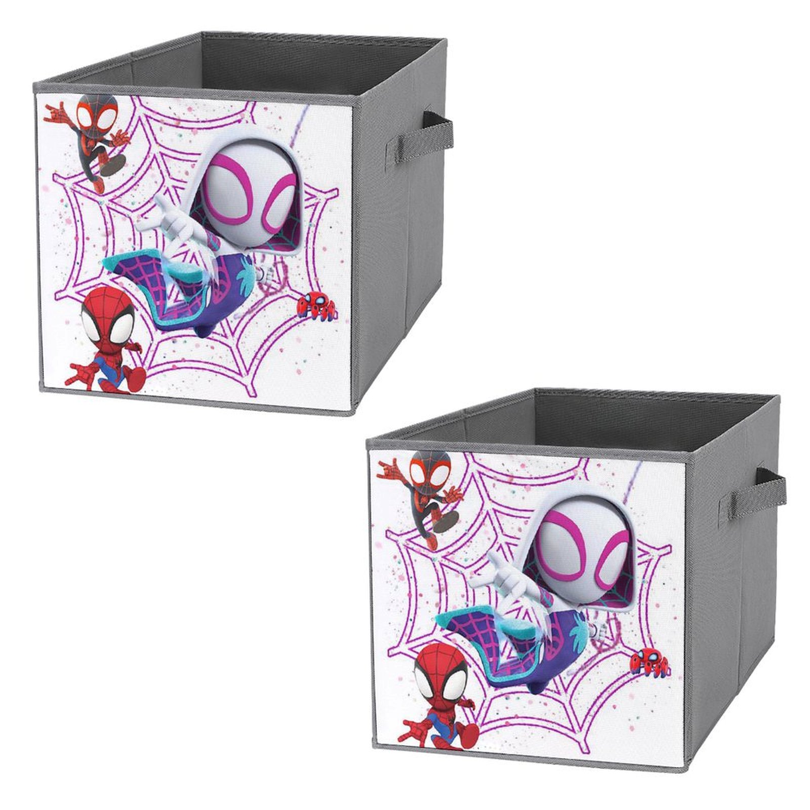 Spiderman Spidey And His Amazing Friends Children's folding storage box ...