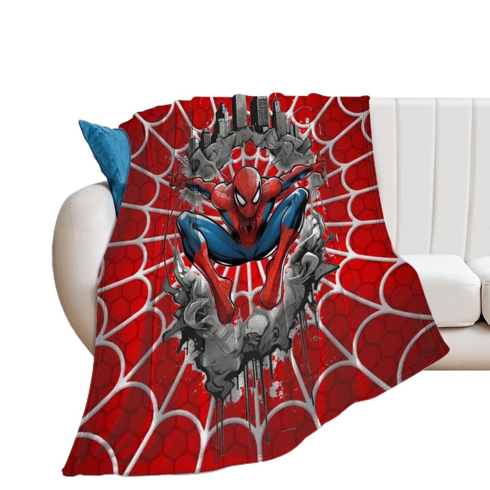 Spidey And His Amazing Friends Throw Blanket Flannel Anime for Girls ...