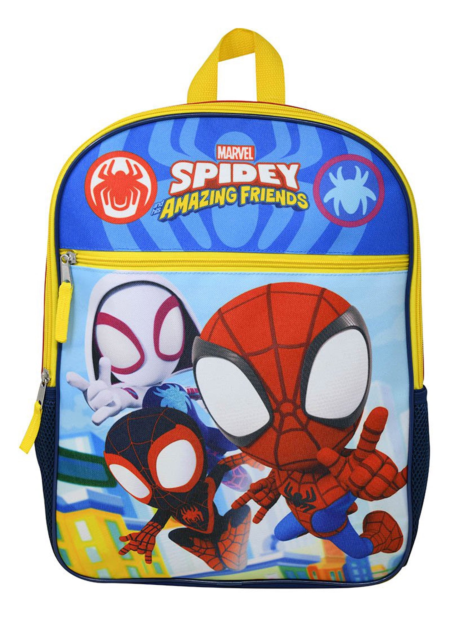 "Marvel Spidey & Friends 16"" Backpack - Spiderman, Miles Morales ...