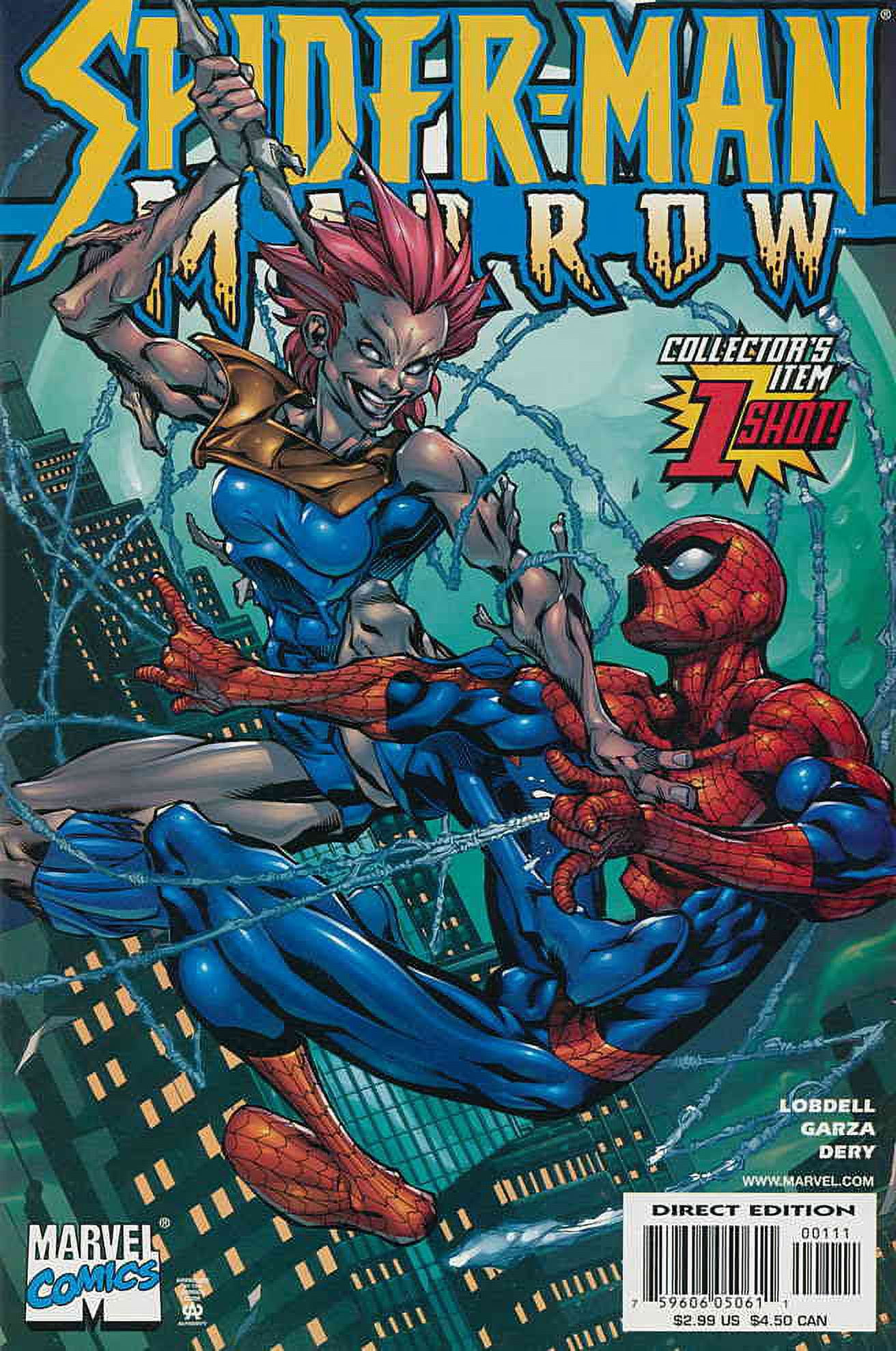 Spidey/Marrow #1 VF ; Marvel Comic Book - Walmart.com