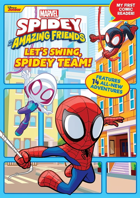 Spidey and His Amazing Friends: Let's Swing, Spidey Team!: My First Comic Reader!, (Paperback ...