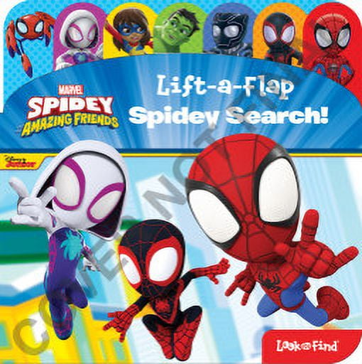 Marvel's Spidey and His Amazing Friends: Toddler's Spidey Search! Lift ...