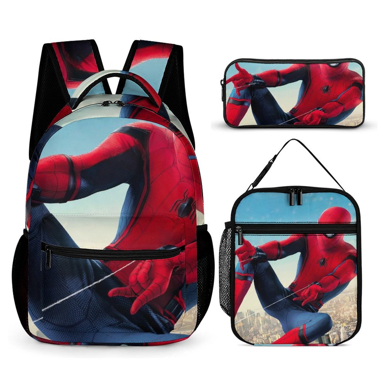 Spidey and his Amazing Friends Backpack Three Piece Set Combination ...