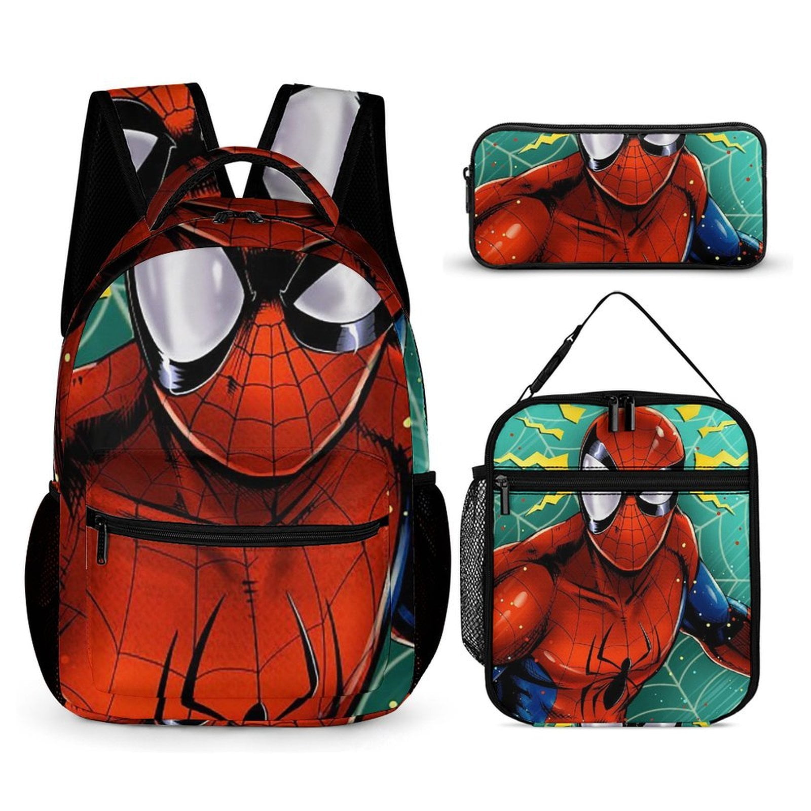 Spidey and his Amazing Friends Backpack Three Piece Set Combination ...