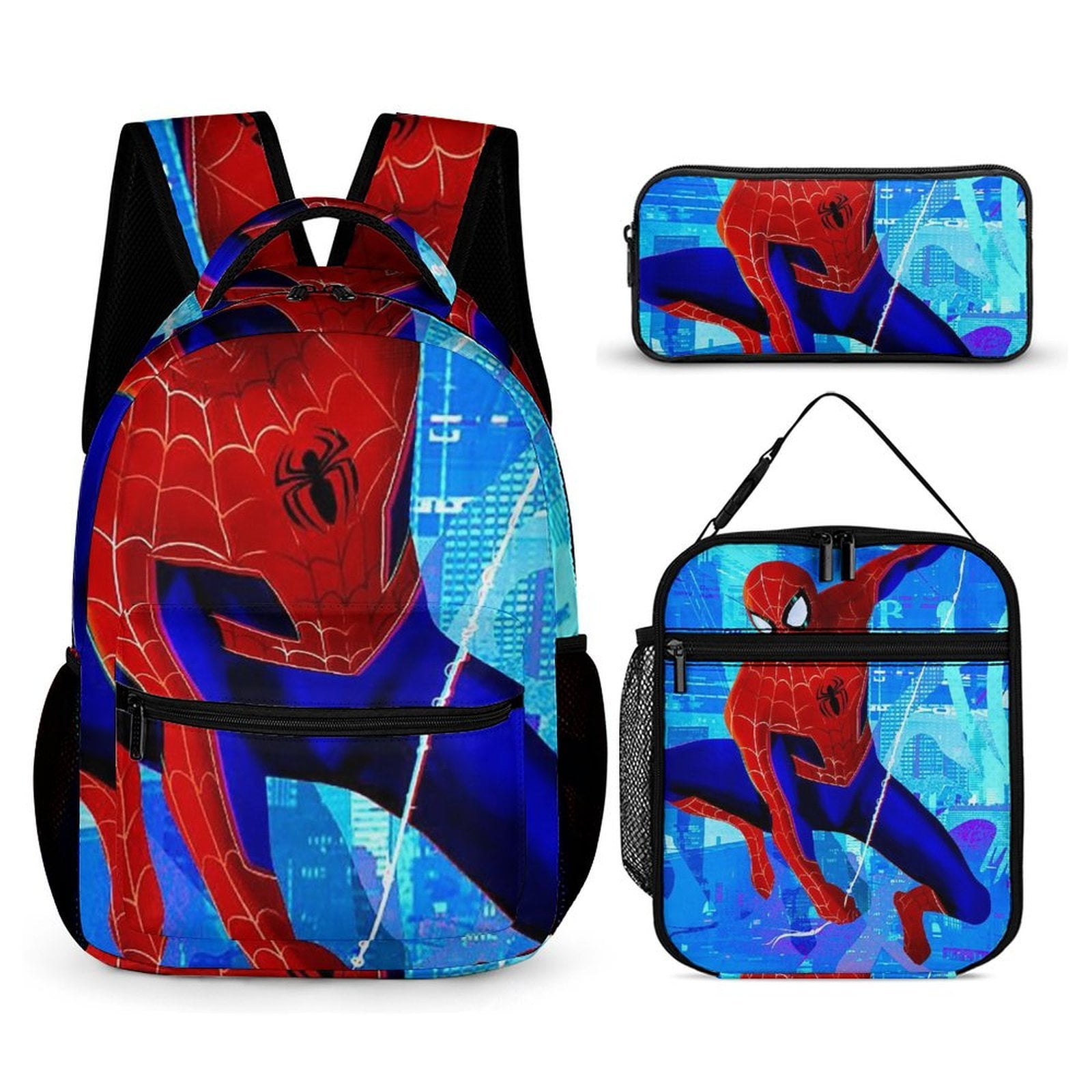 Spidey and his Amazing Friends Backpack Three Piece Set Combination ...