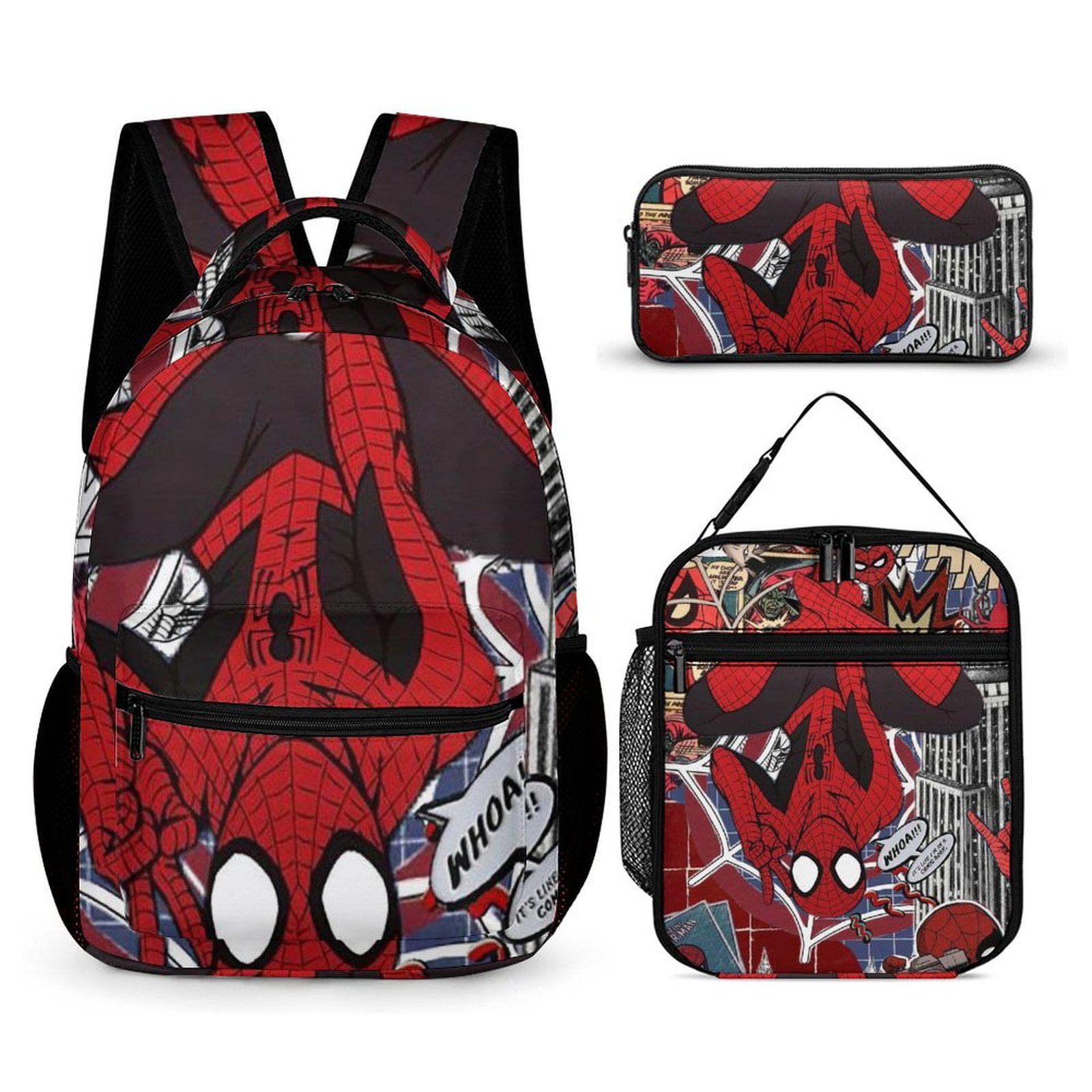 Spidey and his Amazing Friends Backpack Three Piece Set Combination ...