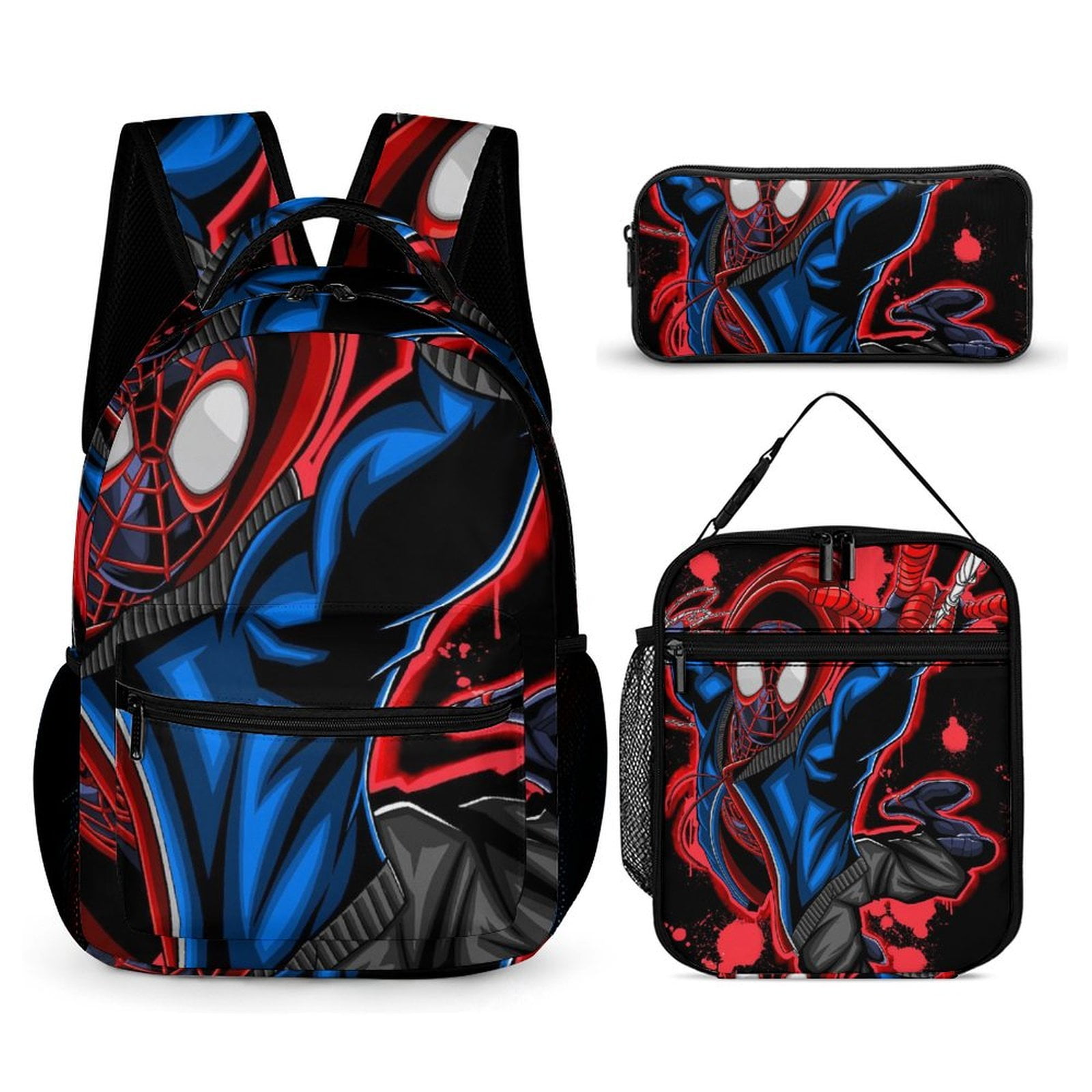 Spidey and his Amazing Friends Backpack Three Piece Set Combination ...