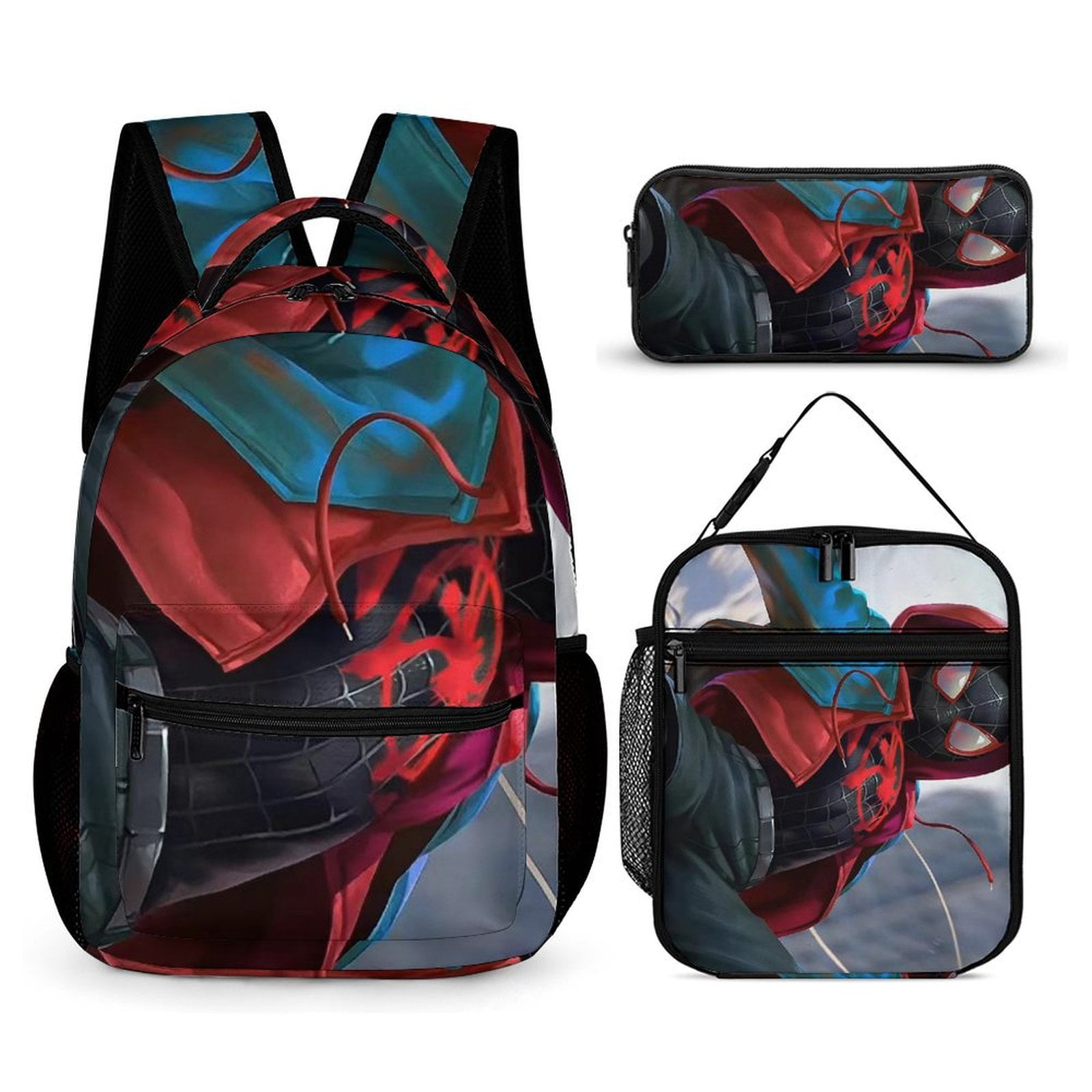 Spidey and his Amazing Friends Backpack Three Piece Set Combination ...