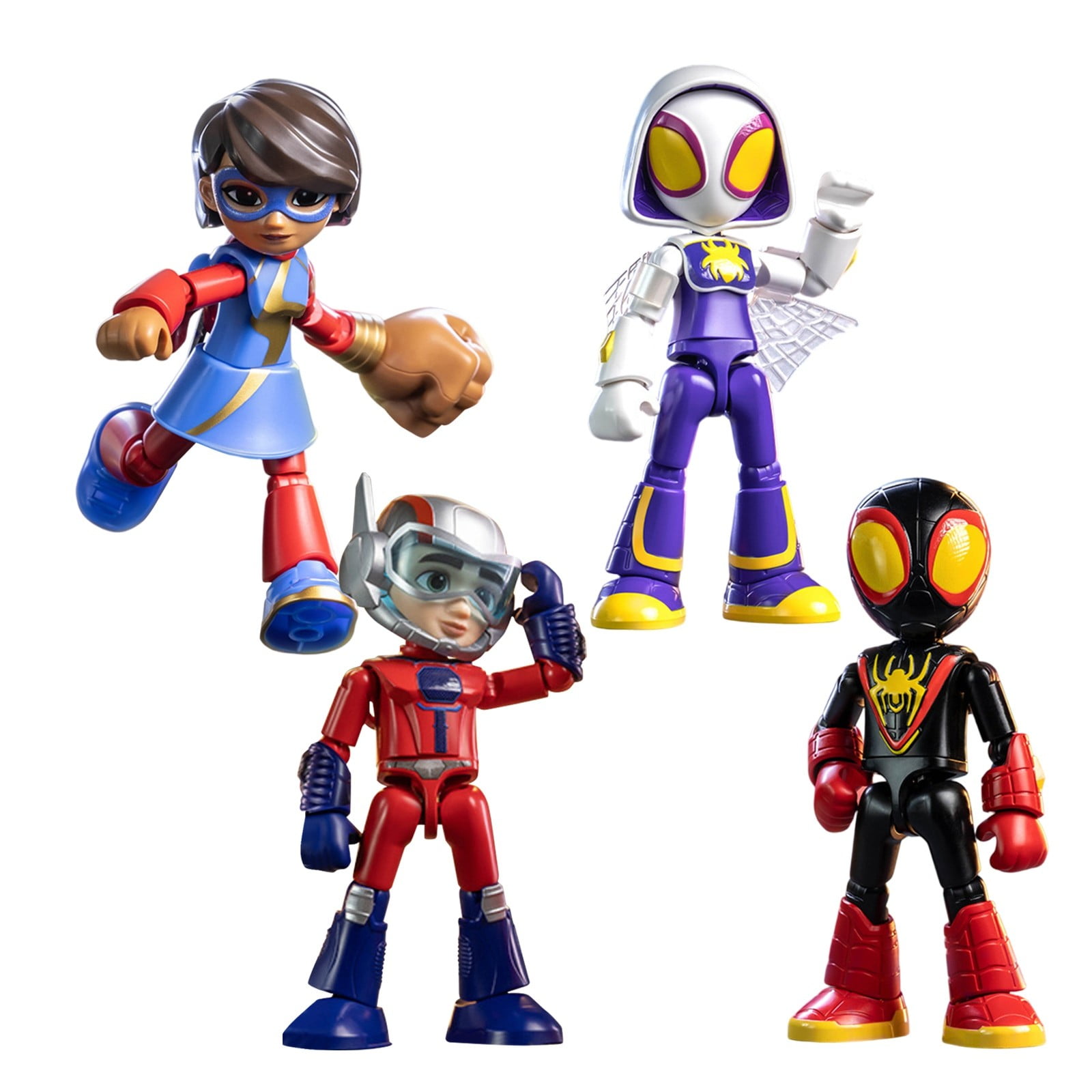 Spidey and his Amazing Friends, Friends & Foes Pack, Super Hero Action ...