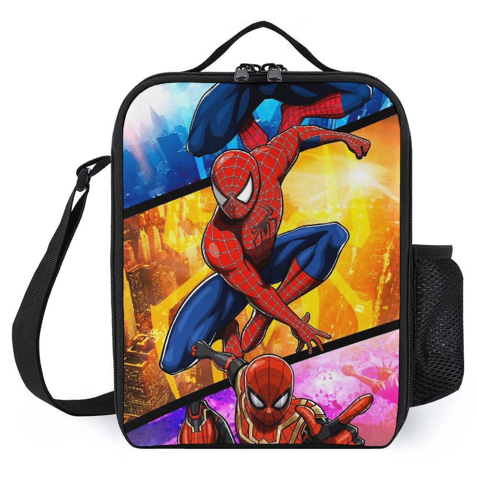 Spidey and his Amazing Friends Lunch Bag Insulated Crossbody Anime for ...