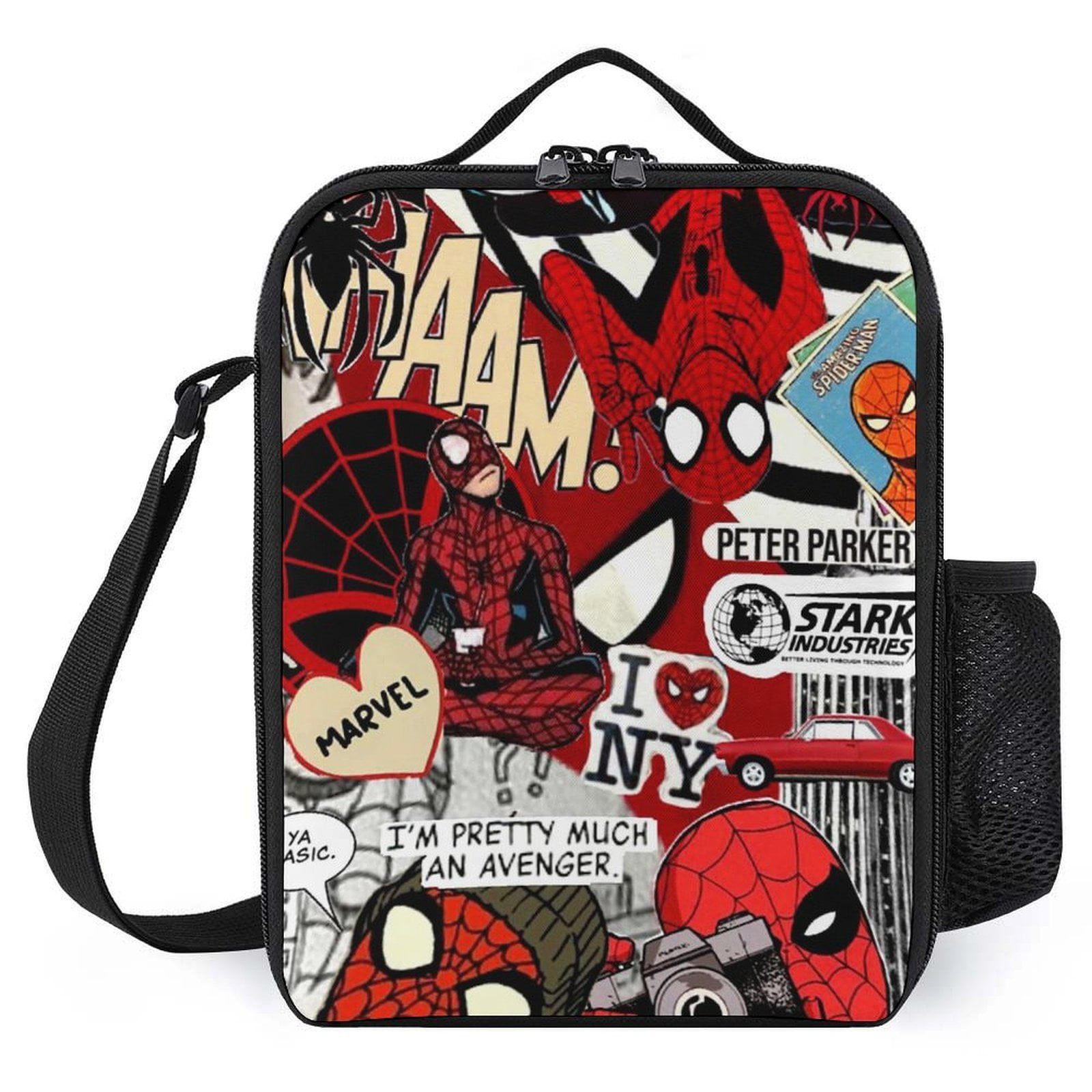 Spidey and his Amazing Friends Lunch Bag Insulated Crossbody Anime for ...