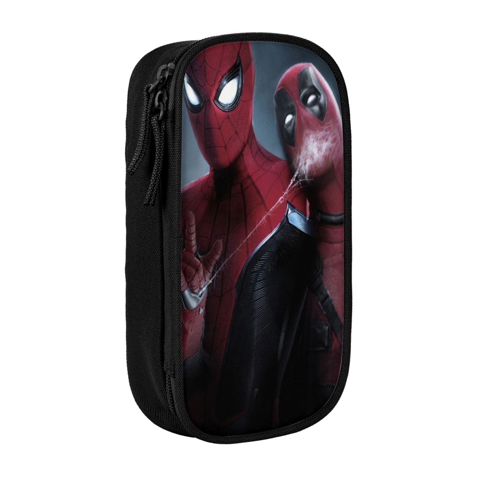 Spidi & Deadpool Pencil Case,Pencil Pouch,Extra Big Pencil Bag,Pen Bag ...