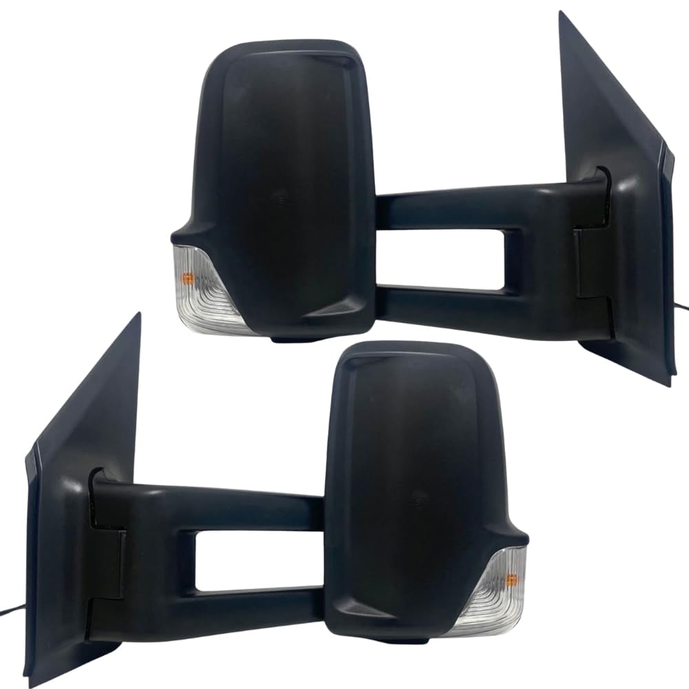 Spieg Long Arm Side Mirror Set for 2007-2018 Dodge Mercedes ...