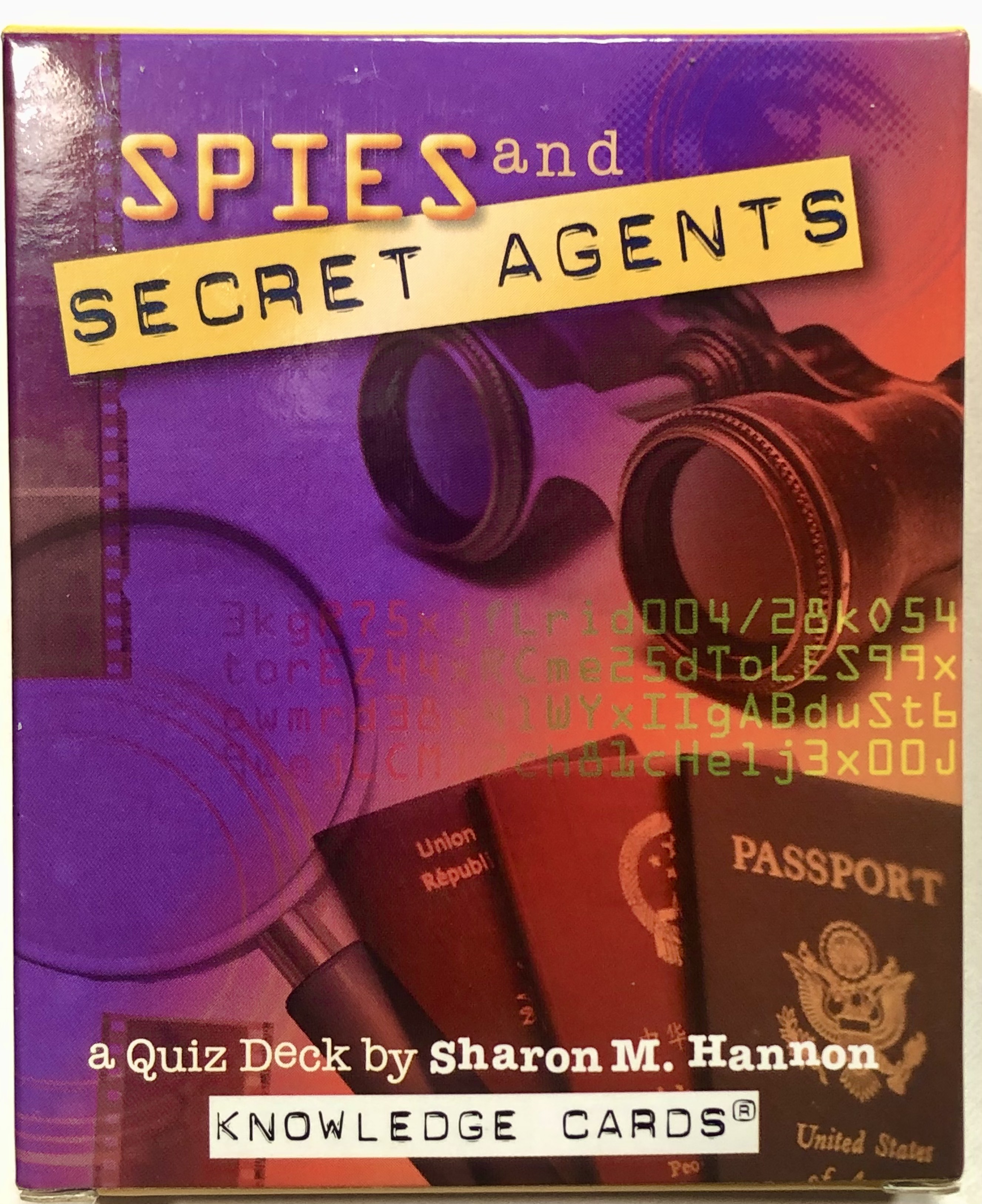 Spies and Secret Agents Knowledge Cards Quiz Deck - Walmart.com