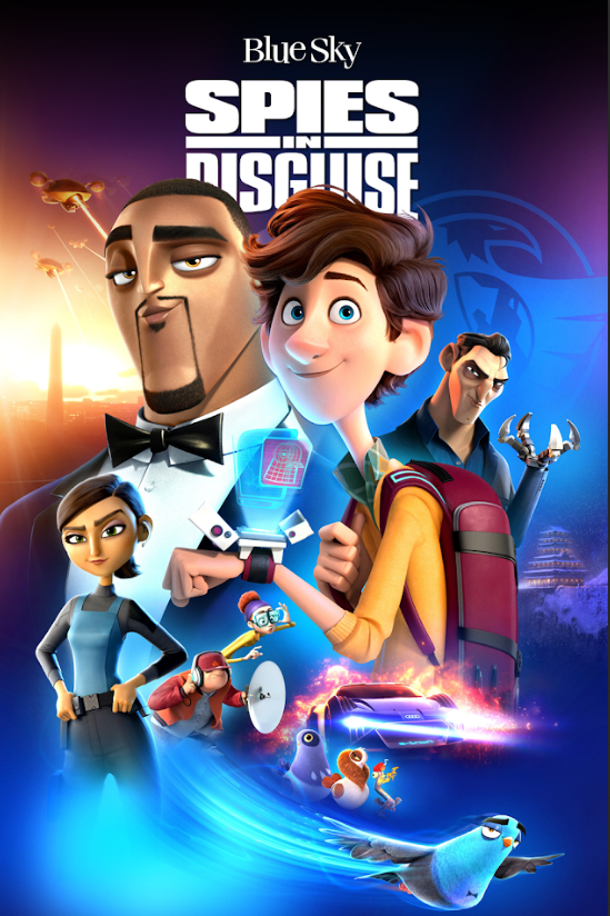 Spies in Disguise 2019 Movie Poster 24x36 - Animated Action Comedy ...