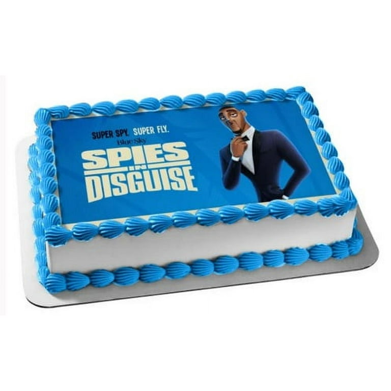 Spy Birthday Cake Decorations | Shelly Lighting