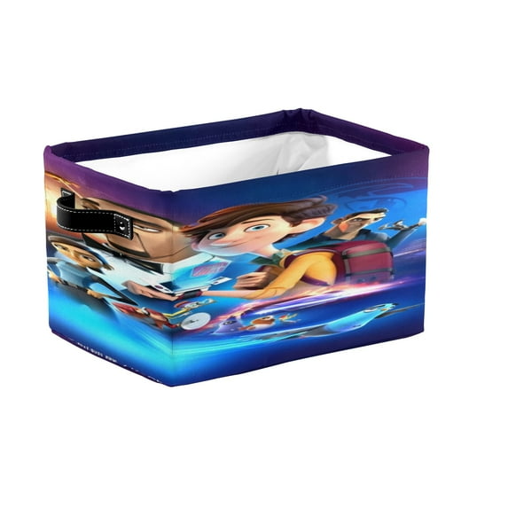 Spies in Disguise bin can hold all kinds of idle items..8.3" x 10.2 ...