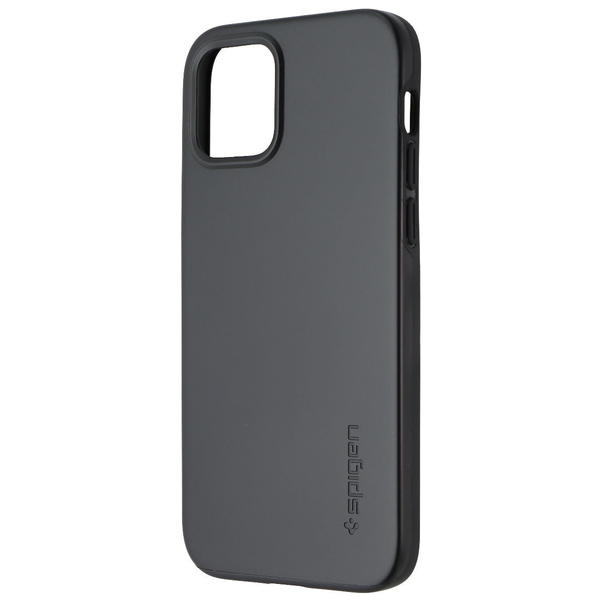 Spigen Thin Fit Series Case for iPhone 12 and iPhone 12 Pro - Black ...