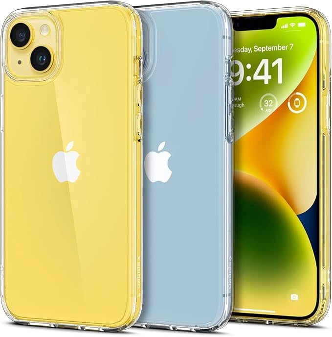 Spigen Ultra Hybrid Designed for iPhone 14 Case (2022) [Anti-Yellowing ...