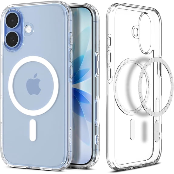 Spigen for iPhone 17 Case, Ultra Hybrid MagFit [TPU Covered Camera ...