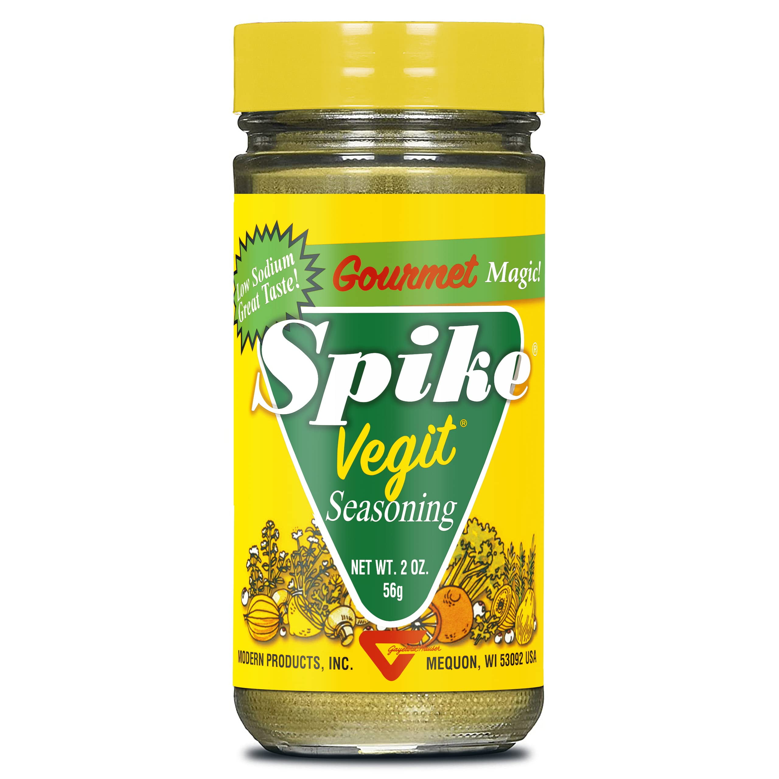 Spike Gourmet Natural Seasoning, TSF6 Vegit, 2 Ounce (Pack of 6 ...