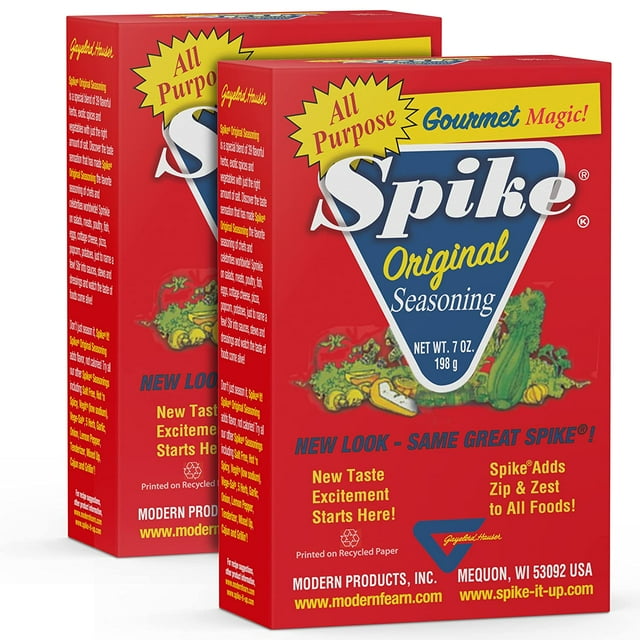 Spike Original All-Purpose Seasoning, Salt Spice, All Natural, Low ...
