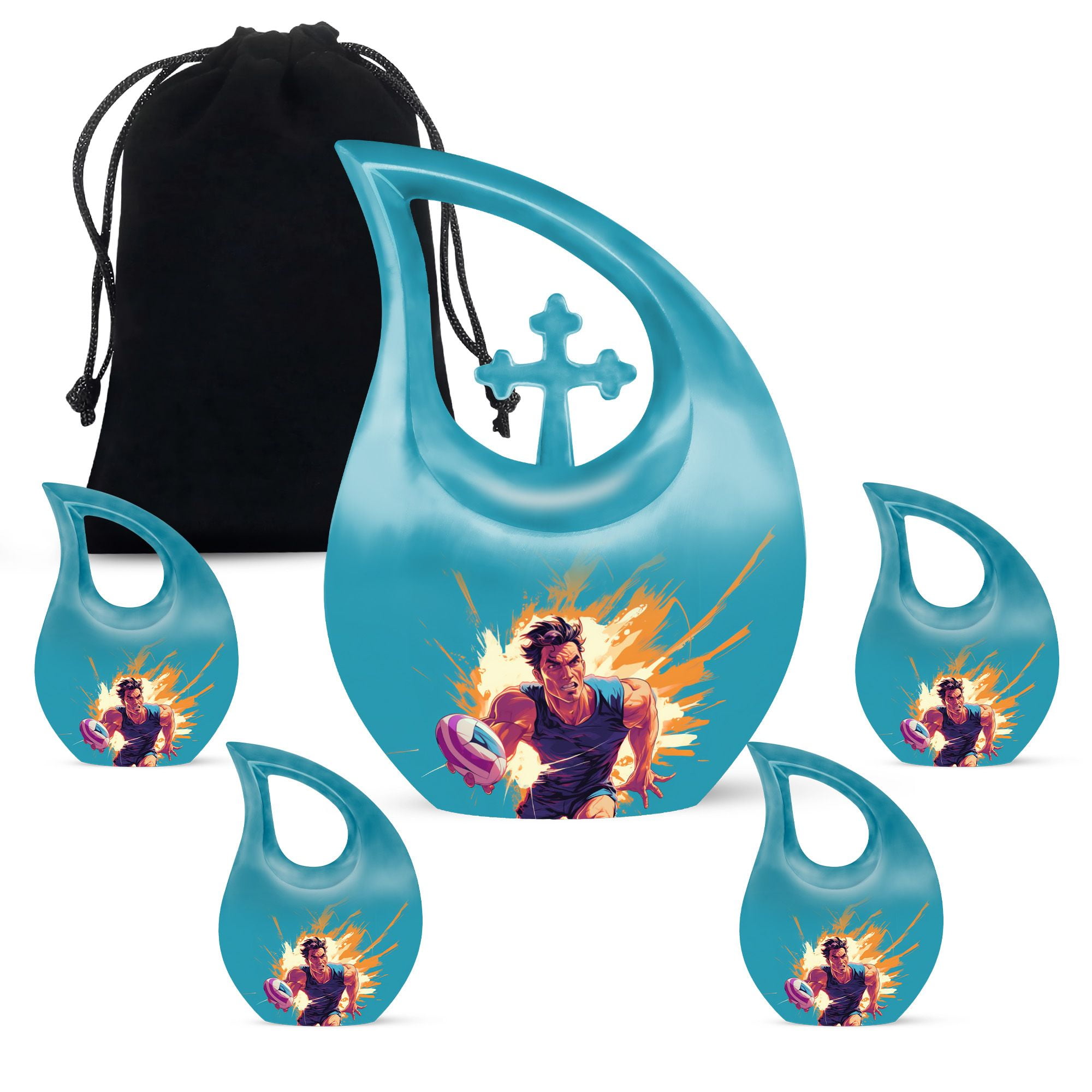 Spike Of Power urn - urns for human mother & father - Cremation urn for ...