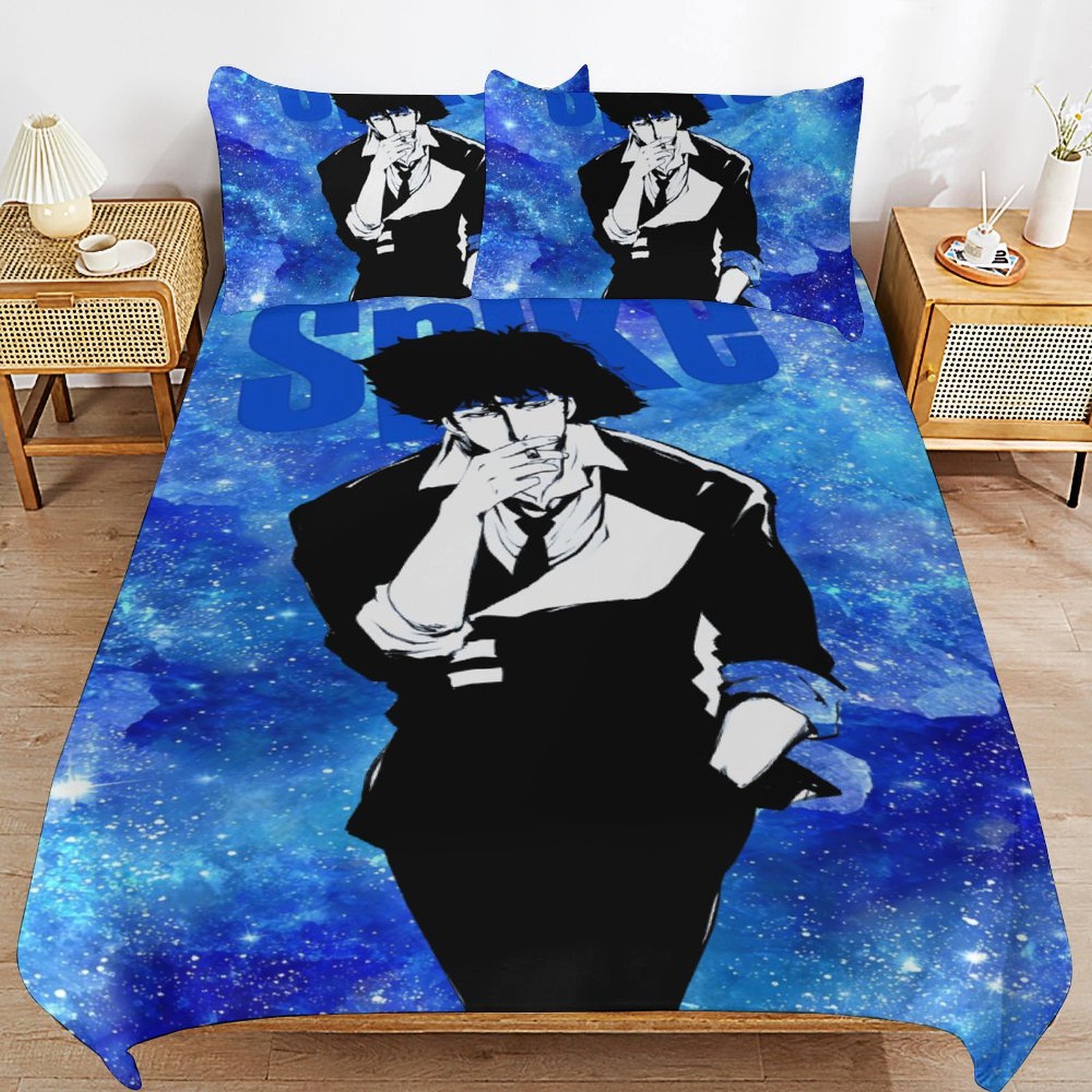 Spike Spiegel Cowboy Bebop Bed Duvet Cover Microfiber Bedding Sets 3D ...
