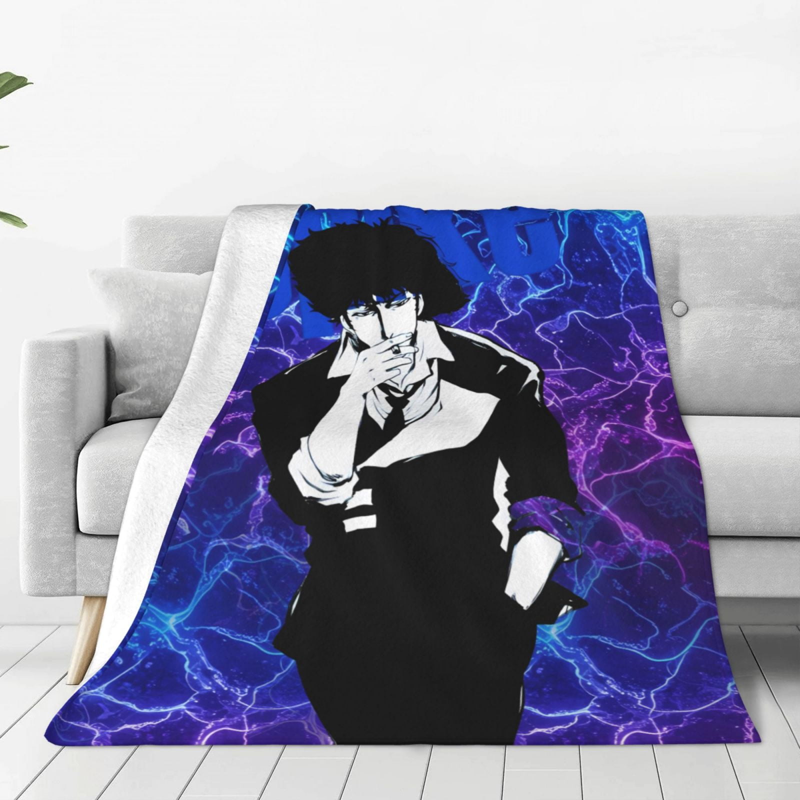Spike Spiegel Cowboy Bebop Throw Blanket Couch Bed Sofa Soft ...