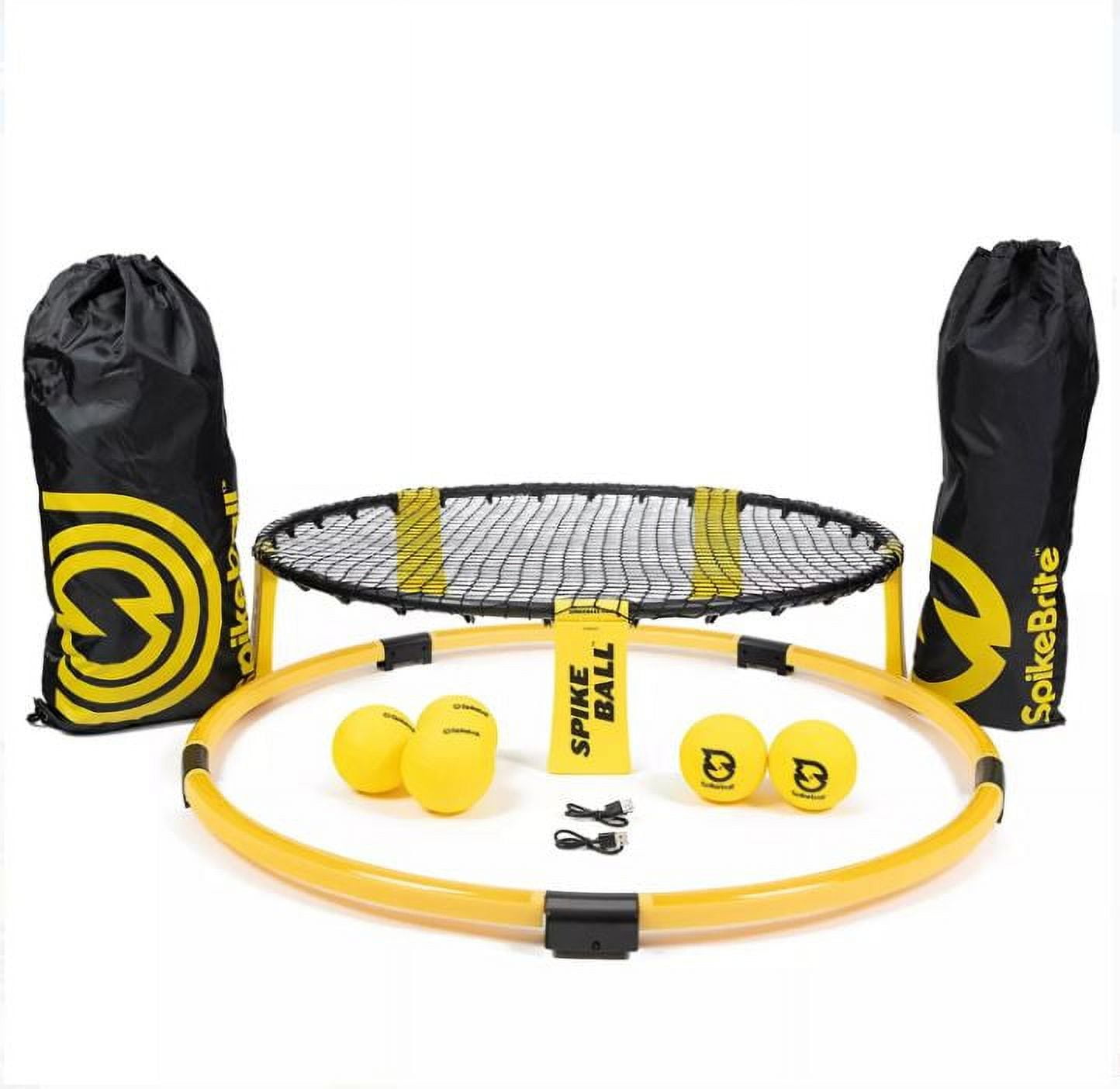 Spikeball Standard 3-Ball Set + SpikeBrite, 36" x 36" x 8" - Walmart.com