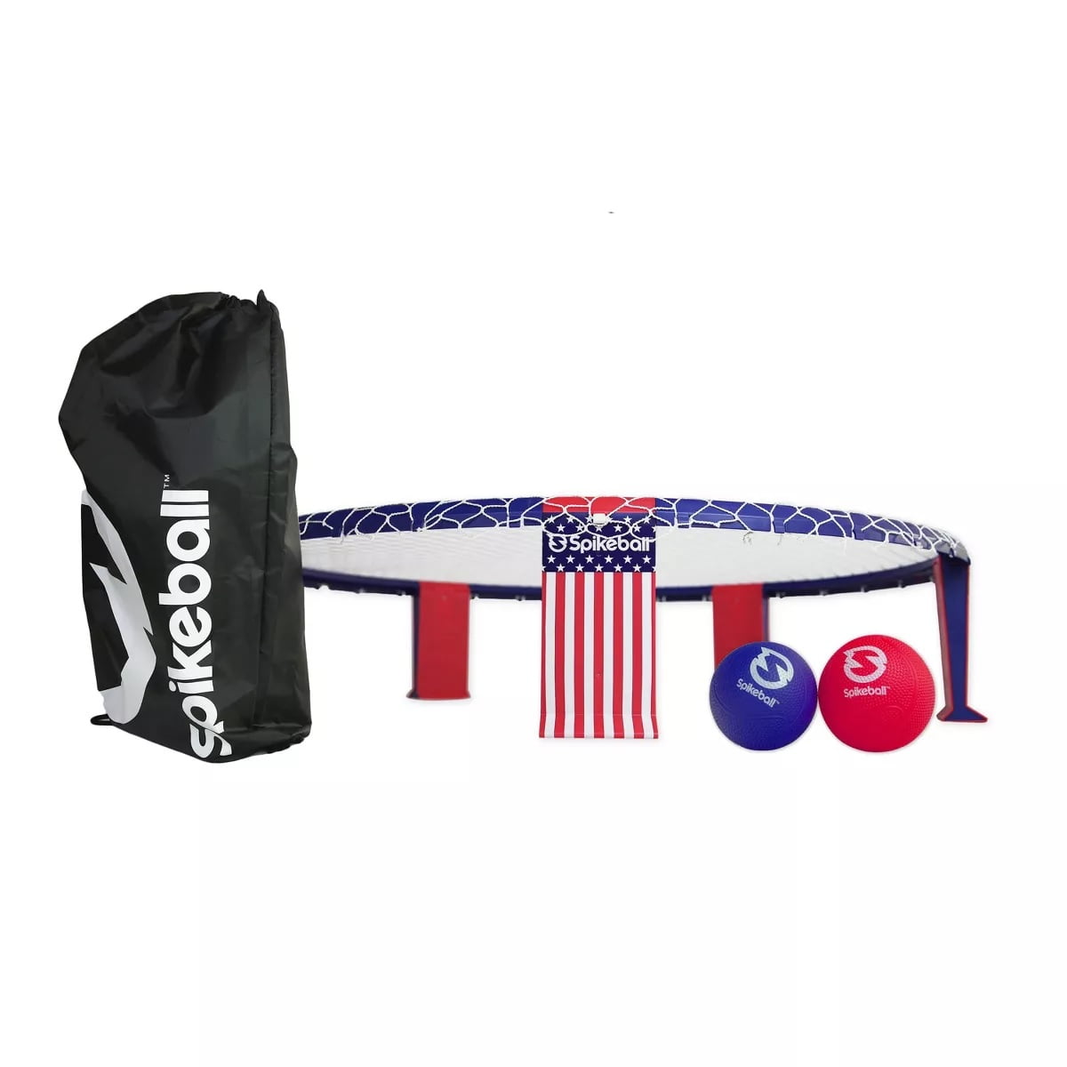 Free Shipping! Spikeball Weekender Stars and Stripes Roundnet Set for ...