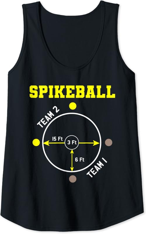 Spikeball game for backyard beach park indoor spike ball Tank Top ...