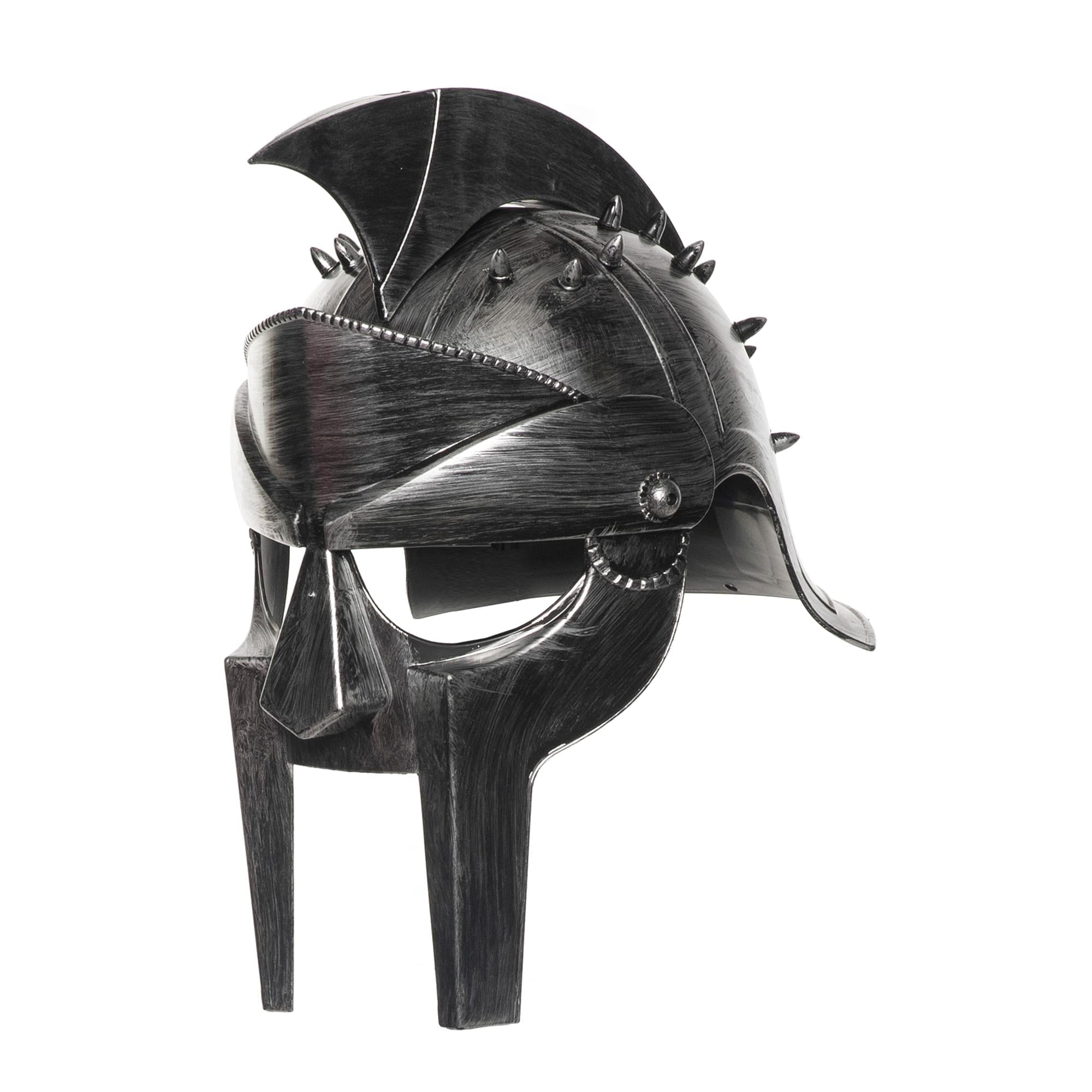 Spiked Gladiator Helmet Adult Costume Accessory - Walmart.com