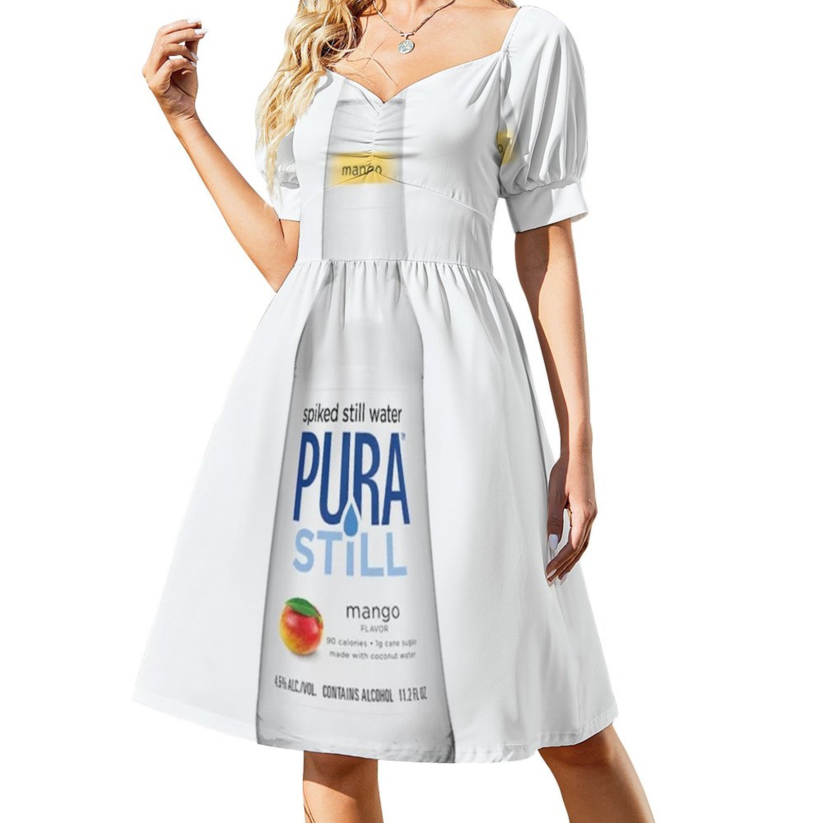 Spiked Water Pura Still Mango Sleeveless Dress Dress vintage women's ...
