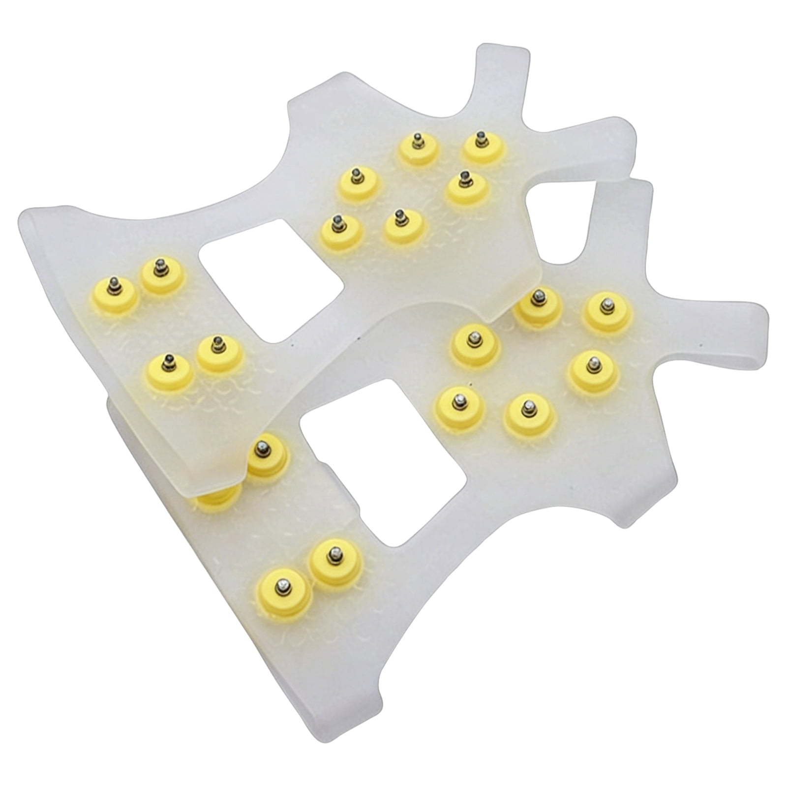 Spikes for Shoes Winter with 10 Non-Slip Spikes - Heavy Duty Ice Cleats ...