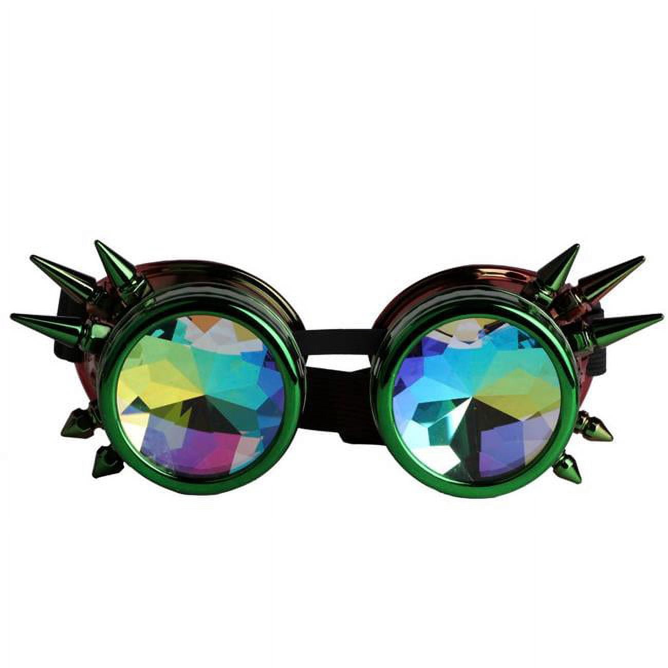 Spiky Steampunk Kaleidoscope Goggles - Walmart.com