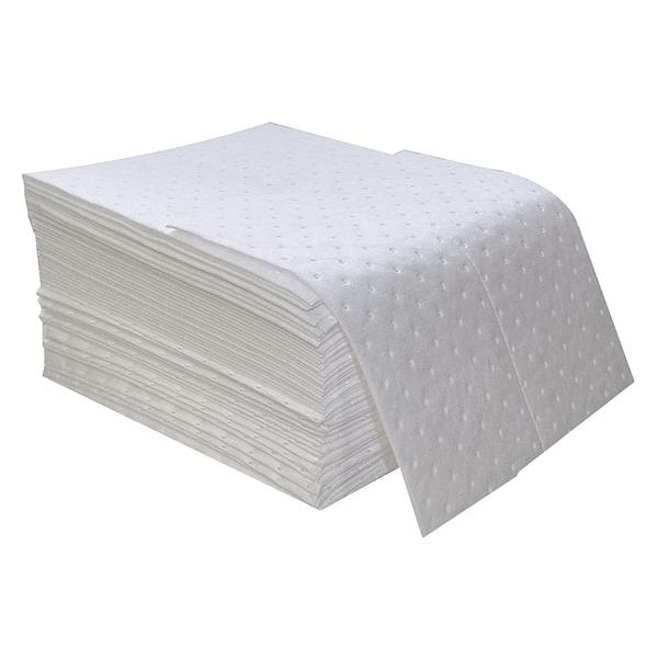 Spilfyter Absorbent Pad,Oil-Based Liquids,White OS-100 - Walmart.com
