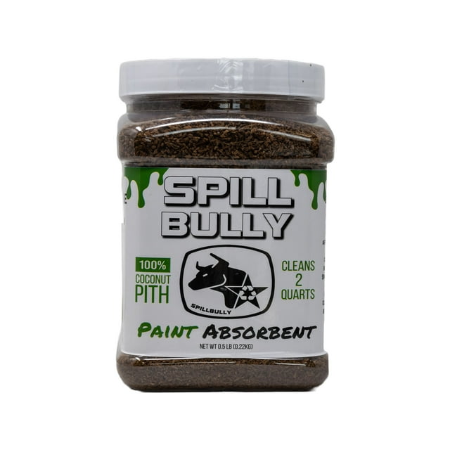 Spill Bully All Natural Coconut Pith Paint Absorbent - Pour, Mix ...
