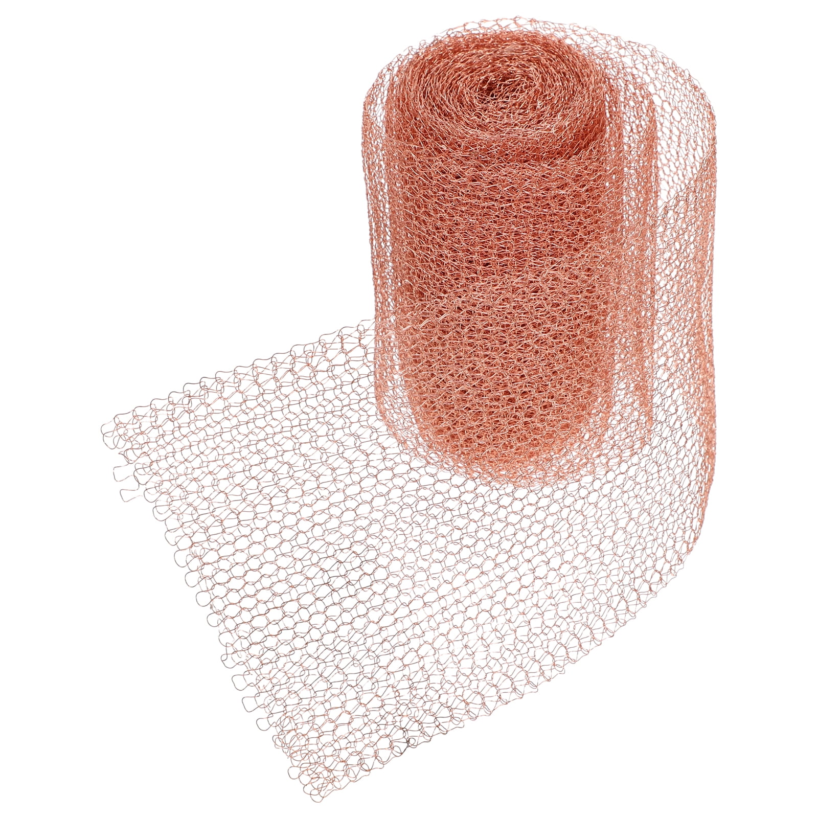 Spill Knitted Copper Wire Mesh Snail Stopper 300.00X10.00X0.30CM Rose ...
