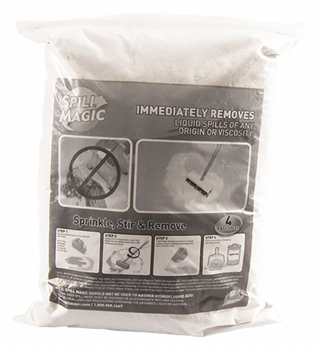 Spill Magic Absorbent Powder,12 oz. Container,PK12 97105 - Walmart.com