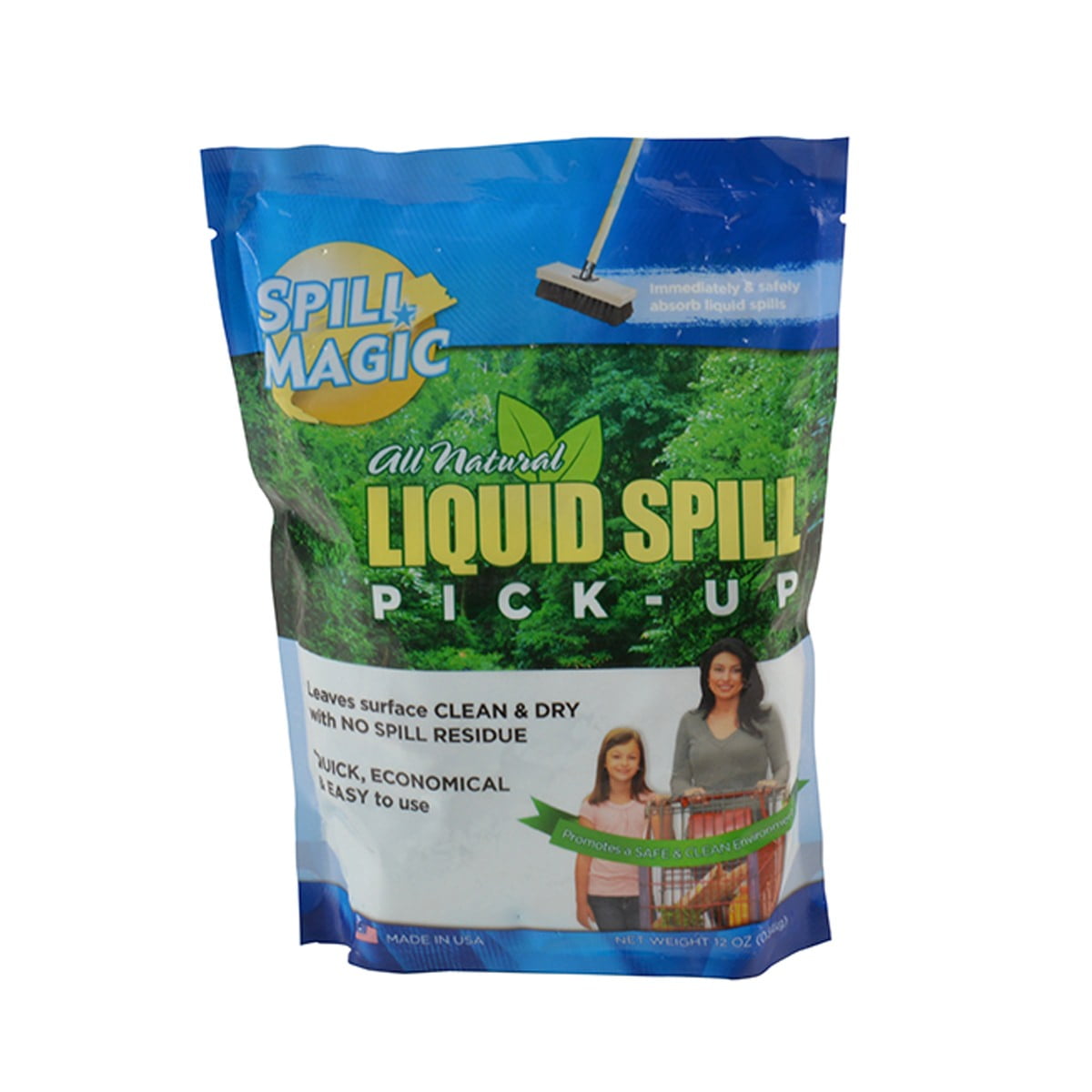 Spill Magic All-Purpose Spill Clean Up Response Powder, 12 oz. Bag ...