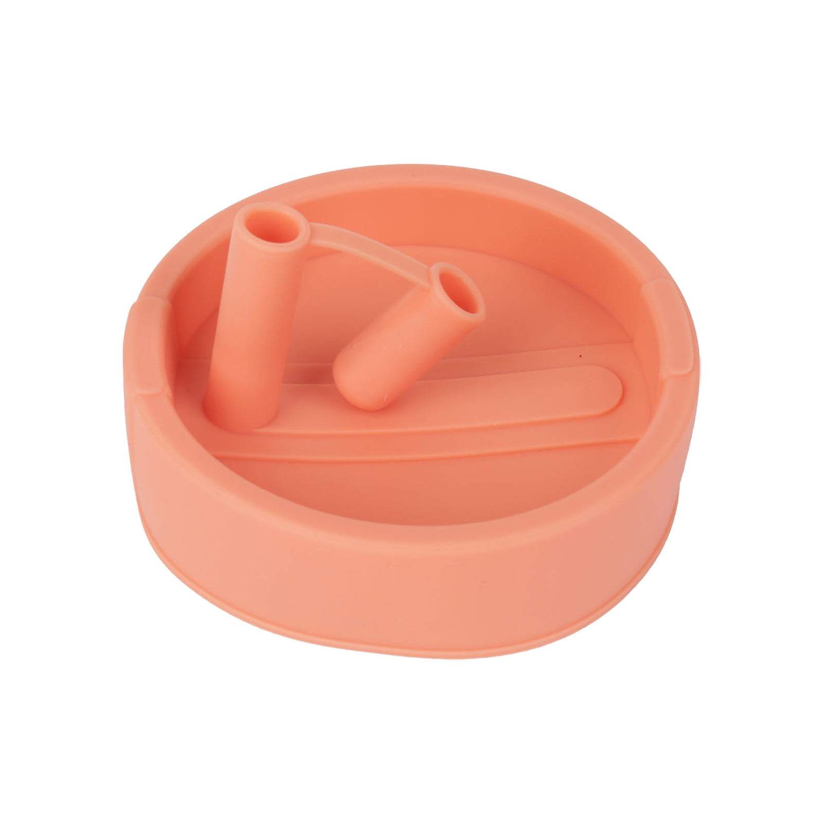 Spill-Proof Flat Bottom Cup Lid D Orange, Rubber Cup Lid Cover ...